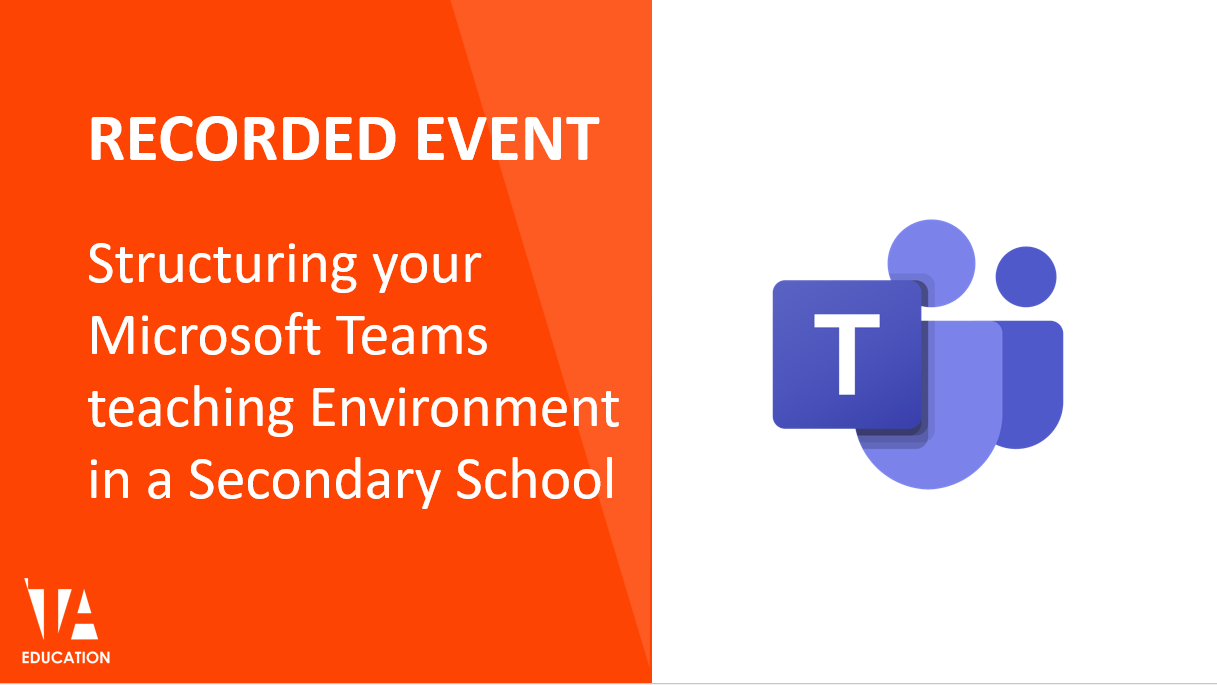 Structuring your Microsoft Teams teaching Environment in a Secondary ...